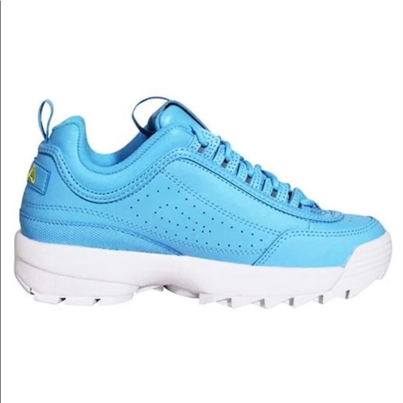 Fila | Shoes | Nwt Box Fila Blue Disruptor Size 95 Amazing Color | Poshmark